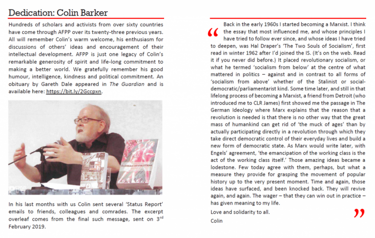 Movements@Manchester | Livestream: Colin Barker - A celebration of his work.